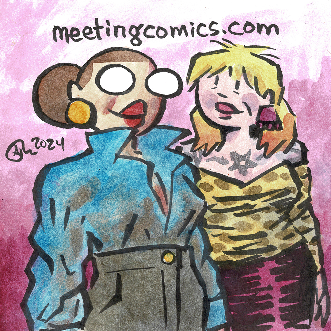 MEETING COMICS – A comedy soap opera comic book by Andrew Neal.